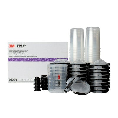 3M™ PPS™ Series 2.0 Spray Cup System Kit, 26000, Standard (22 fl oz ...