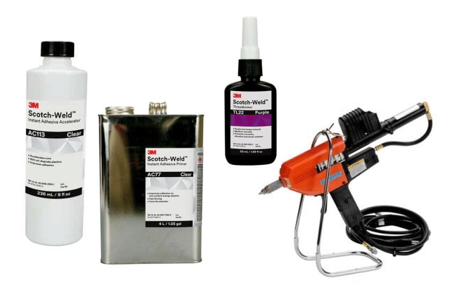 Industrial Adhesives Featuring 3M Adhesive Products